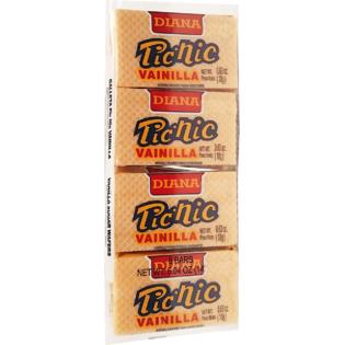 Diana Picnic Vanilla Cookies 10.5oz - Galletas de Vainilla (Pack of 1)