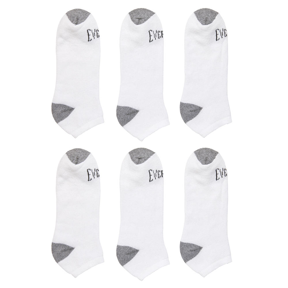 Everlast® 6 Pair Everlast Men's Low Cut Full Cushion Socks- Size 10-13