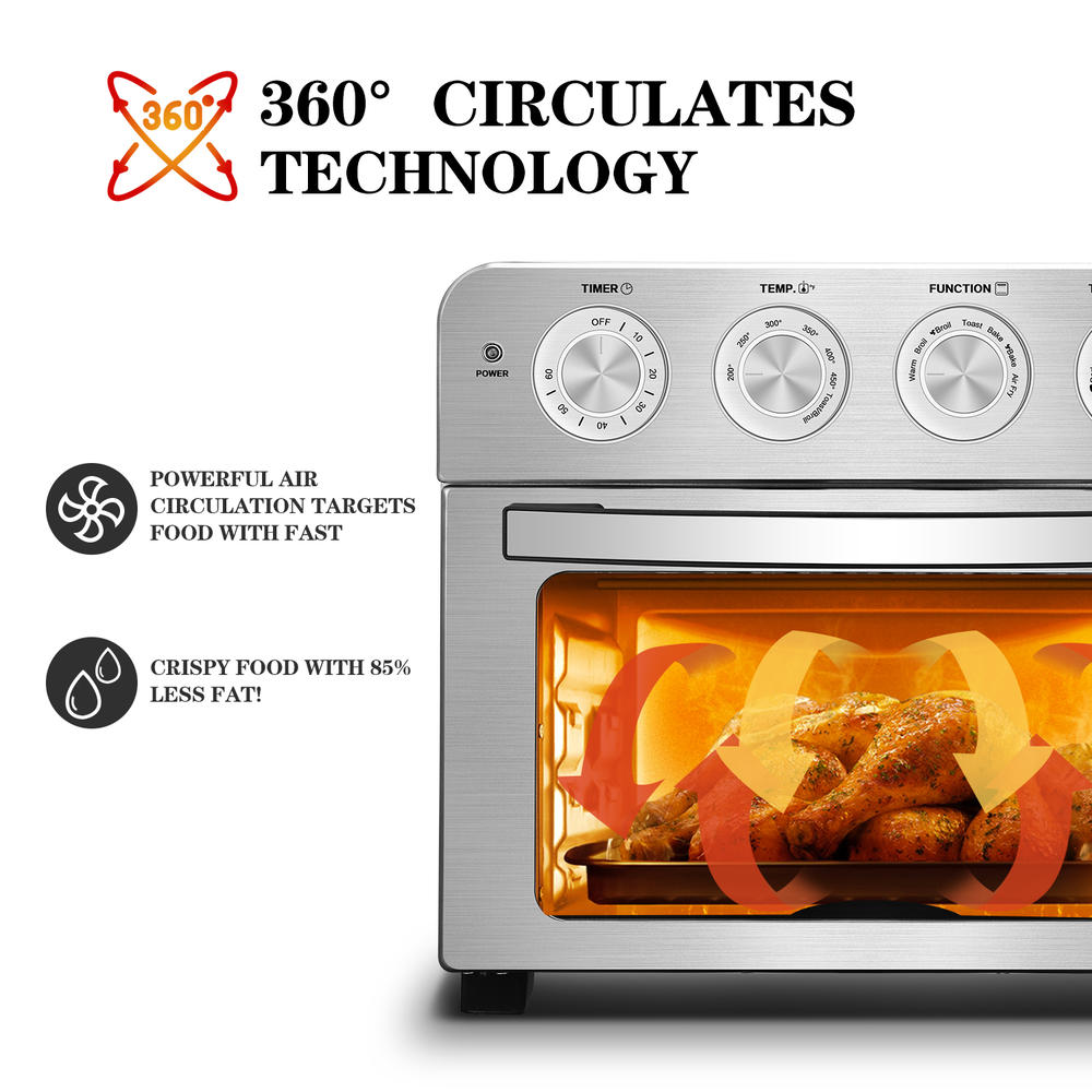 Generic 24.5QT Air Fryer Toaster Oven,Convection Ovens Countertop Combo ...
