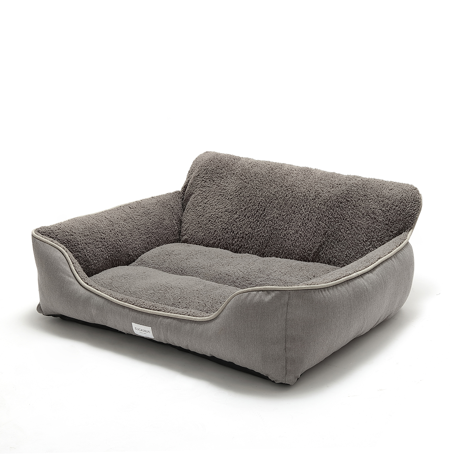 ECHIRUS Small Large Cat Bed Dog Bed Puppy Pet Bed, Rectangle Cuddle ...