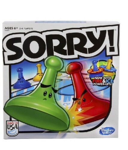 Hasbro Sorry! 2013 Edition Game! Board Game Kids Family NEW GAME NIGHT!