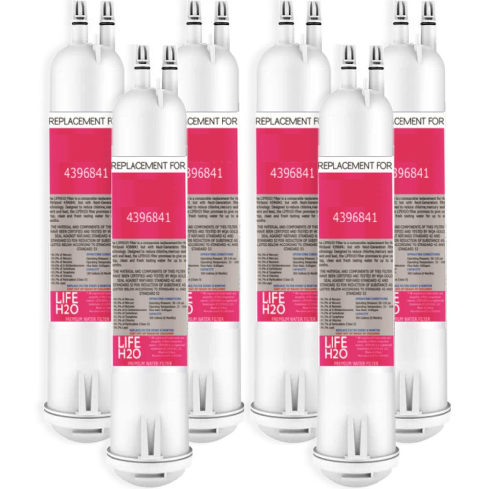 LIFE H2O Refrigerator Water Filter Compatible with WF710 Kenmore 9030 ...