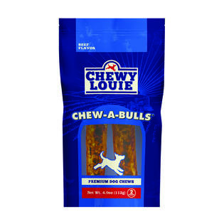 Chewy Louie CHEWY LOUIE Chew-A-Bull 2 Count - Flavor Packed for Picky ...