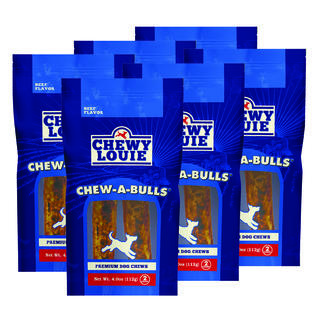 Chewy Louie CHEWY LOUIE Chew-A-Bull 2 Count - Flavor Packed for Picky ...