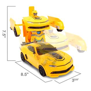 Transformania Toys Kids RC Toy Transforming Robot Remote Control Sports ...