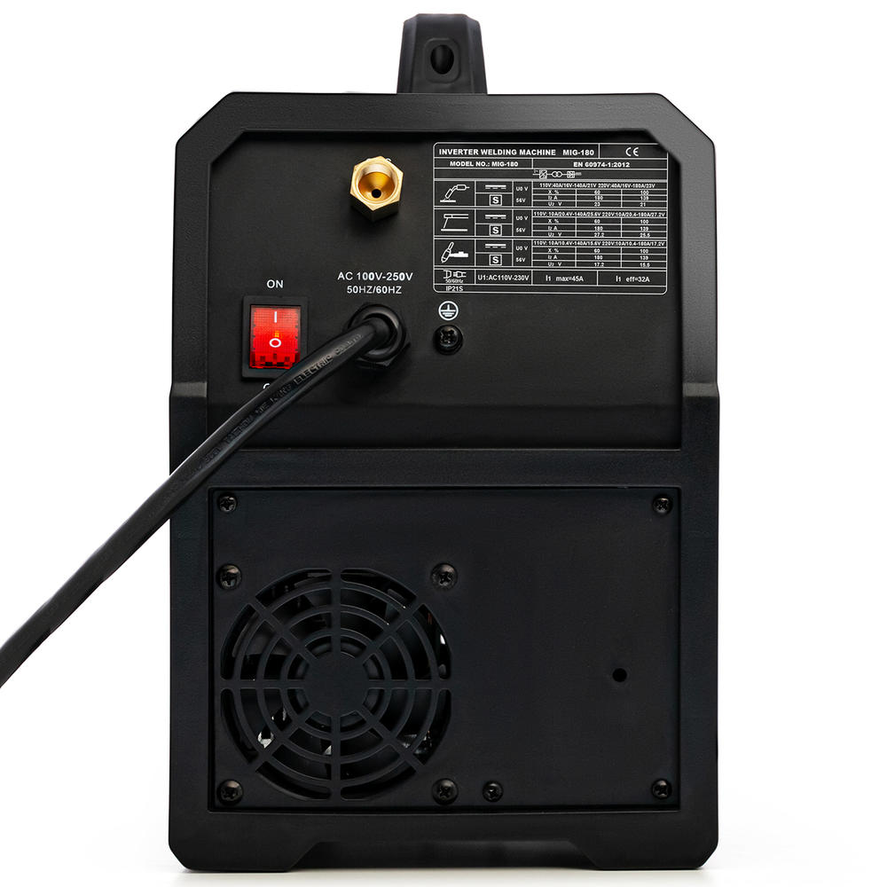 Amico Power MIG-180, 180-Amp MIG/MAG/Flux-cored/Lift-TIG/Stick Arc ...
