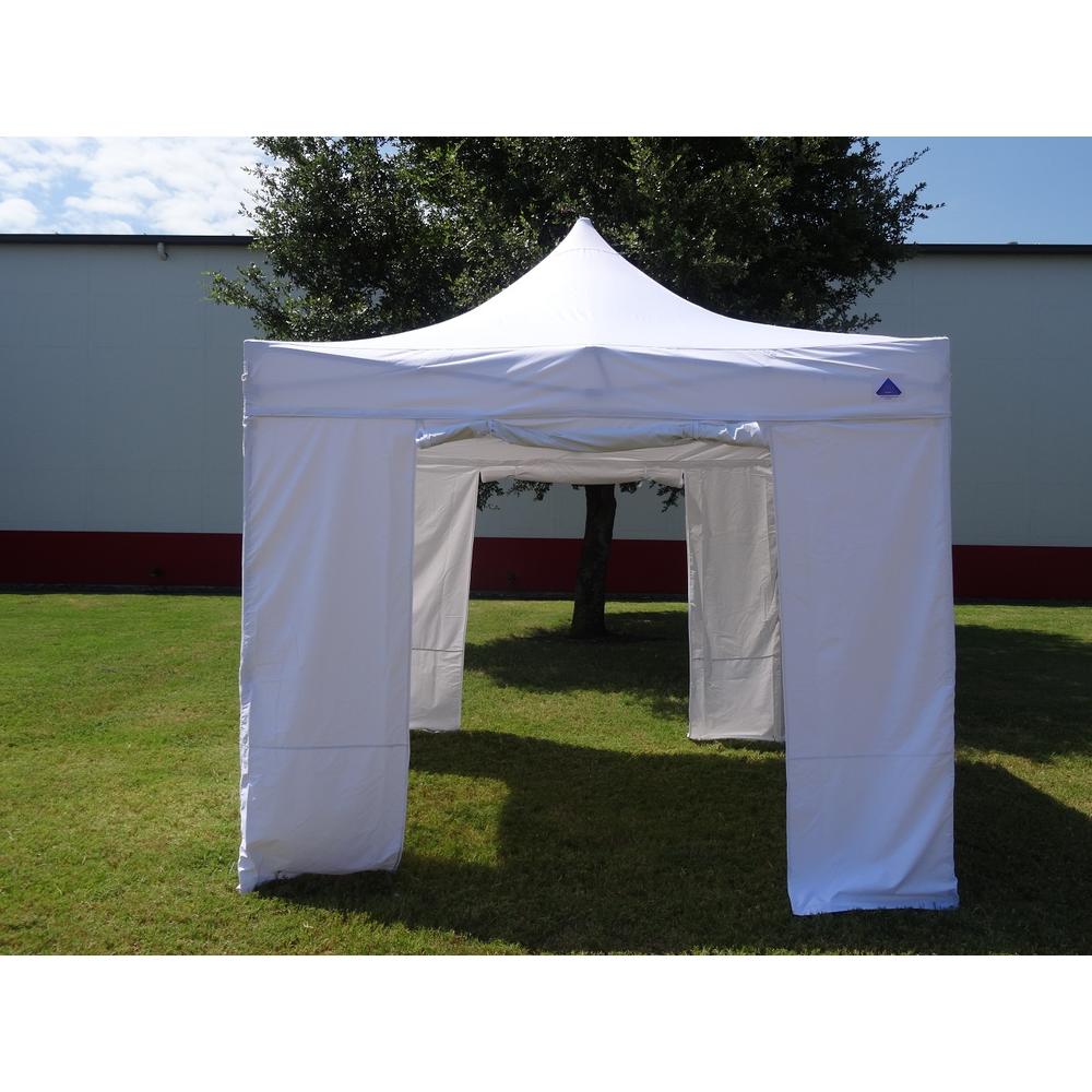 Delta canopy 10x10 F Model White - Fire Retardant Pop up Canopy Party ...