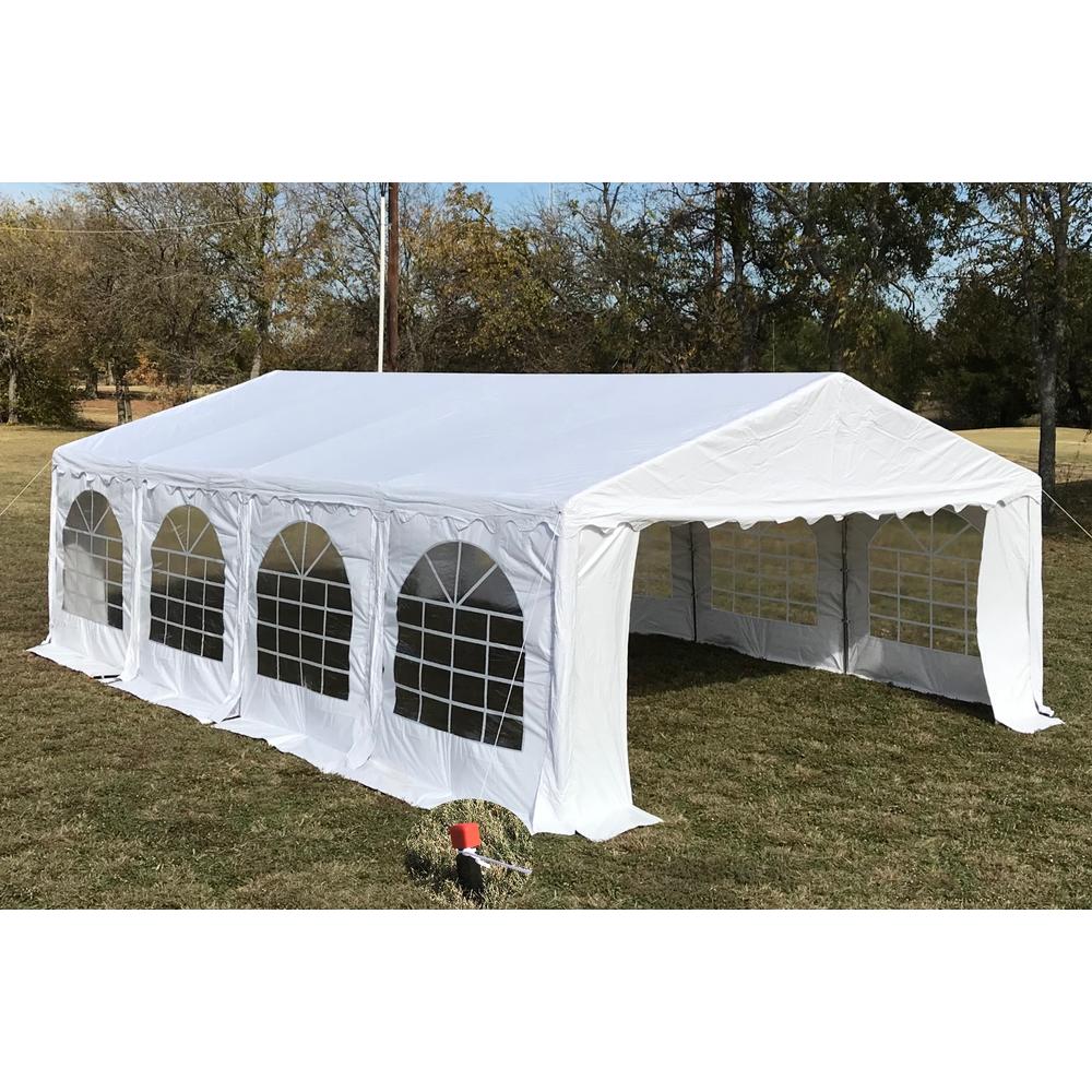 Delta canopy 26'x16' PVC Fire Retardant Tent - Heavy Duty Wedding Party ...