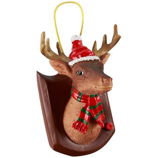 Gemmy Buck the Deer Singing Christmas Tree Ornament - Seasonal ...