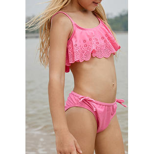 Zara Beez Kids Girls Hollow Design Bra Panty Swim Set