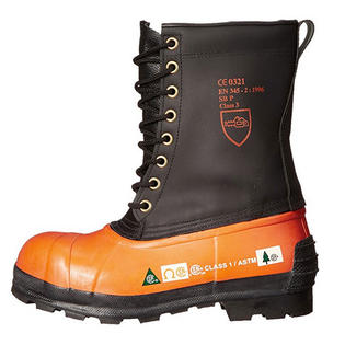 Viking Steel Tow Loggers Boot Black Chainsaw Protection VW78-1