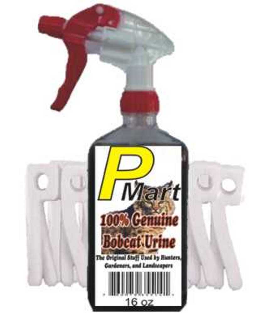 The Pee Mart - Bobcat Urine P-Wick Combo 16 oz E-Z Trigger Spray!