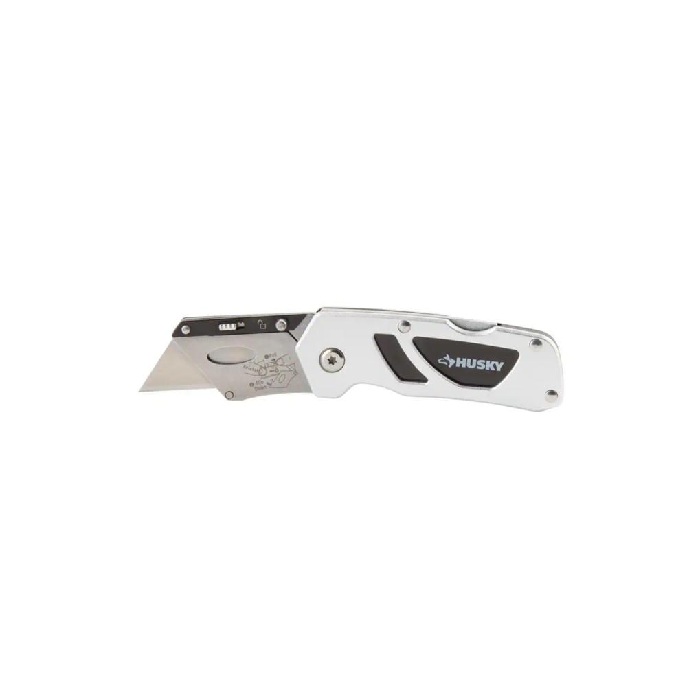 Husky Compact Folding Lock-Back Utility Knife Husky # 00002 # 1000032781