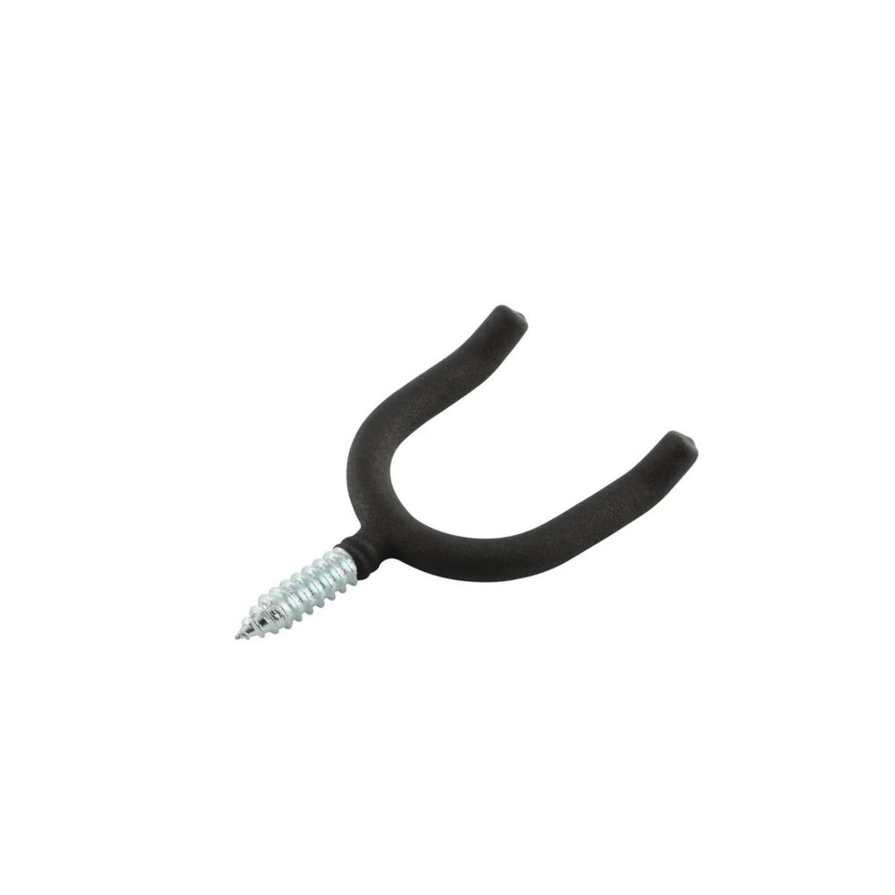 Husky Heavy-Duty Black Vinyl-Coated Screw-In Tool Hanger Storage Hook ...