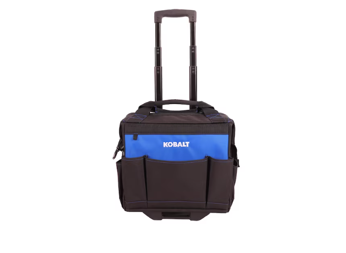 Kobalt Blue Black Polyester 14-in Rolling Tool Bag kobalt #GP-62570 ...