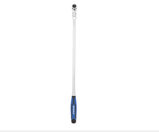 KOBALT Kobalt 72 Tooth 1 2 in Drive Comfort Grip Handle Flexible Head Ratchet kobalt 81745 3108328