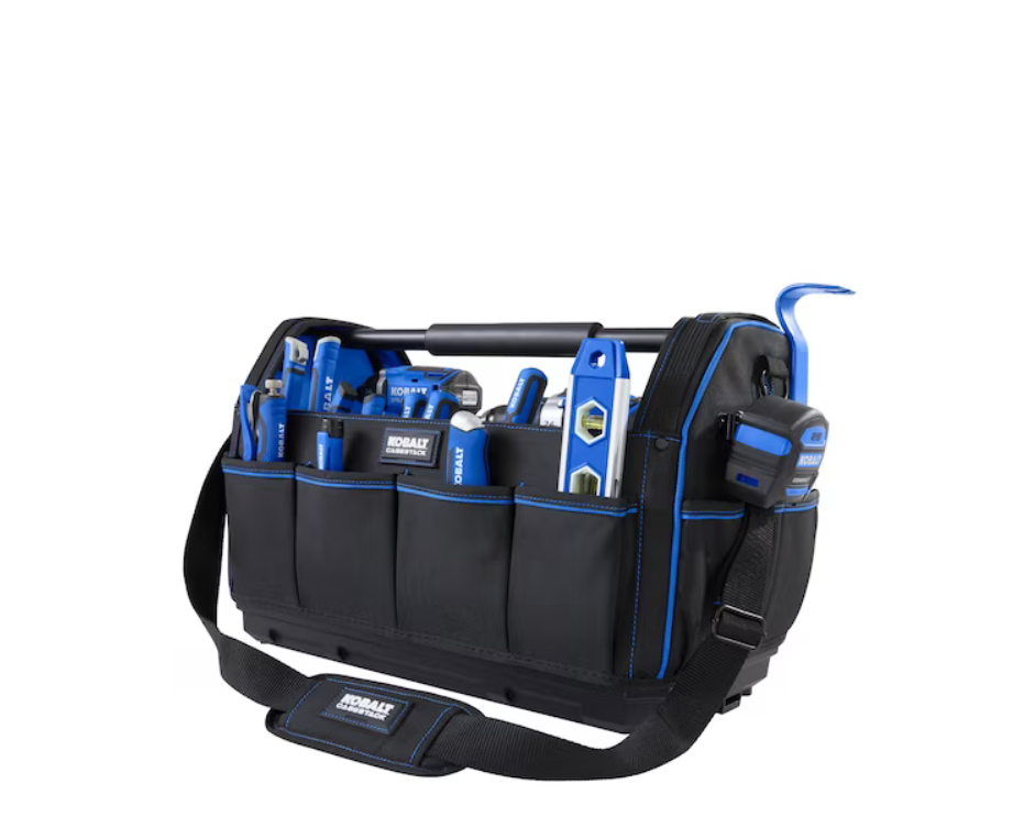 Kobalt CASESTACK Blue Polyester 20-in Tool Tote Item #5266221 | Model # ...
