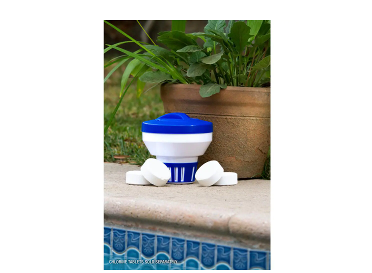 Home Depot Floating Swimming Pool and Spa Chlorine Dispenser HDX ...