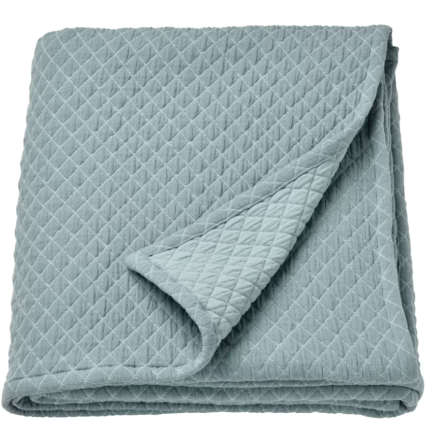 light blue throw uk
