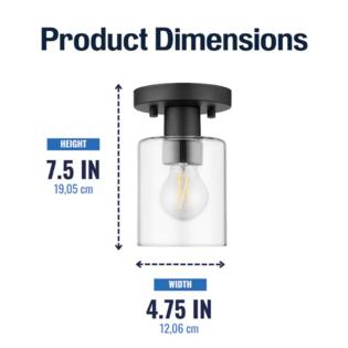 Project Source Lighting Discount Project Source Semi Flush Mount