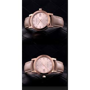 New Burberry BU9131 Rose Gold Diamond Women's Watch