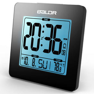 BALDR Digital Alarm Clock - Easy to Read, Simple to Set Up - Battery ...