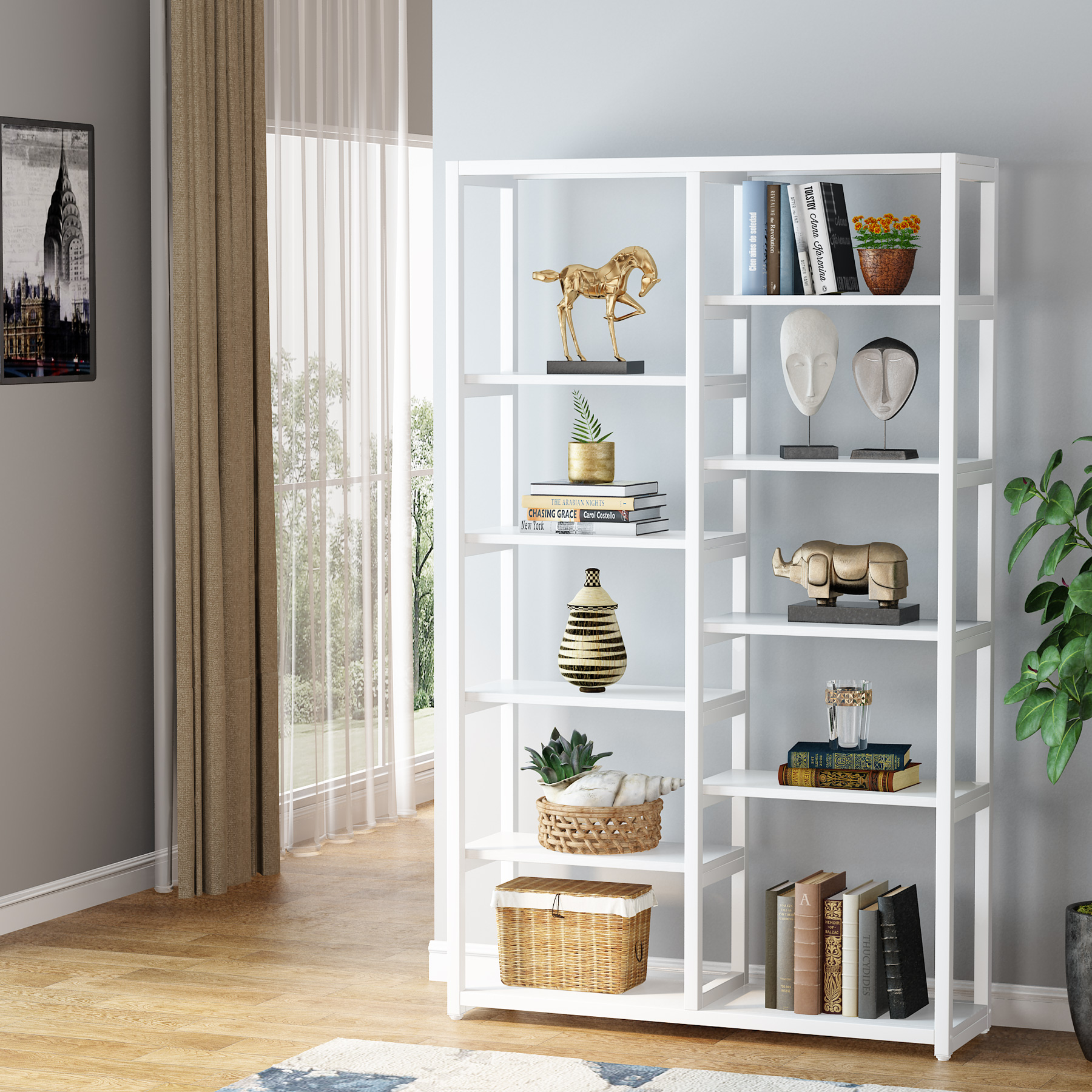 Tribesigns Bookshelf Bookcase