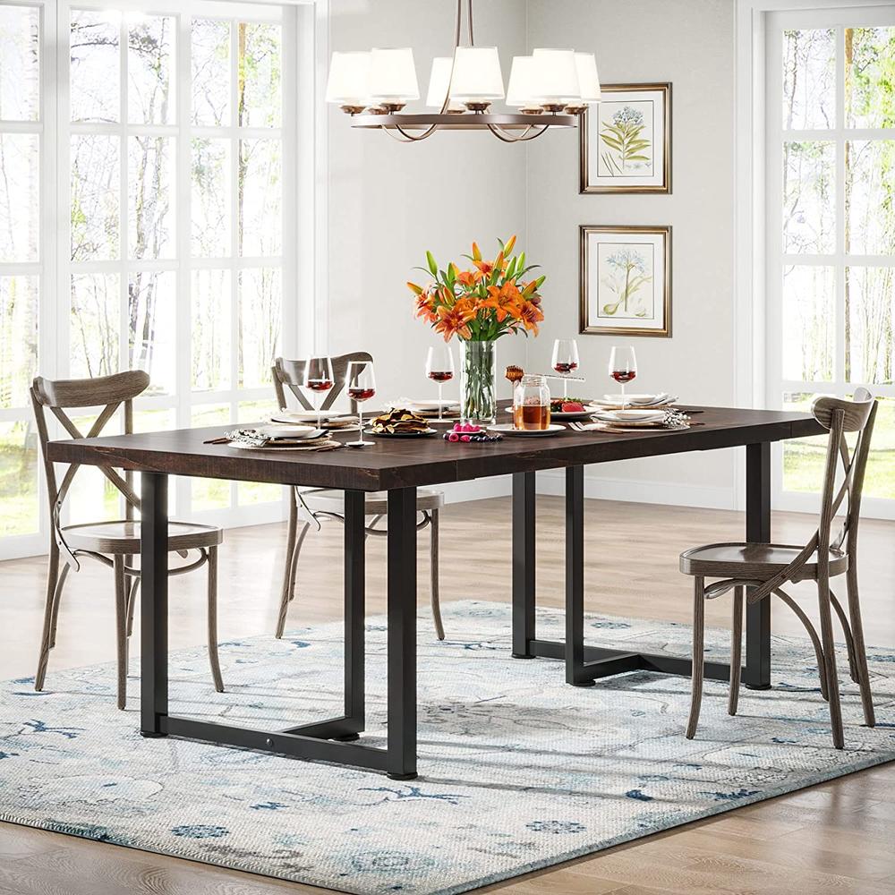 Tribesigns Dining Table Kitchen Table for 6