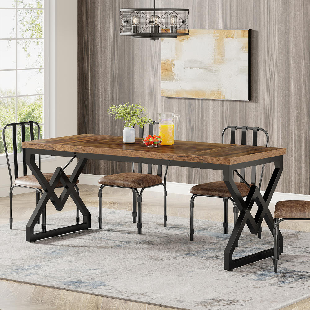 Tribesigns 63” Executive Desk, Large Office Computer Desk with Extra ...