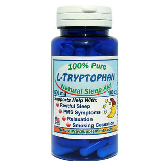 L-Tryptohan Natural Sleep Aid L-tryptophan Natural Sleep and Anxiety ...
