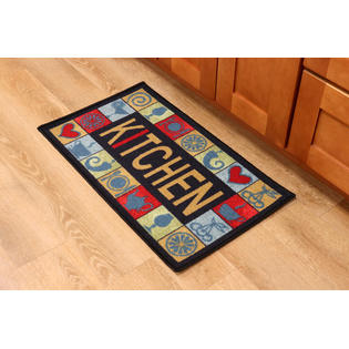 Arkwright Sloppy Chef Printed Kitchen Rug - 18 x 30 in - Kitchen Design