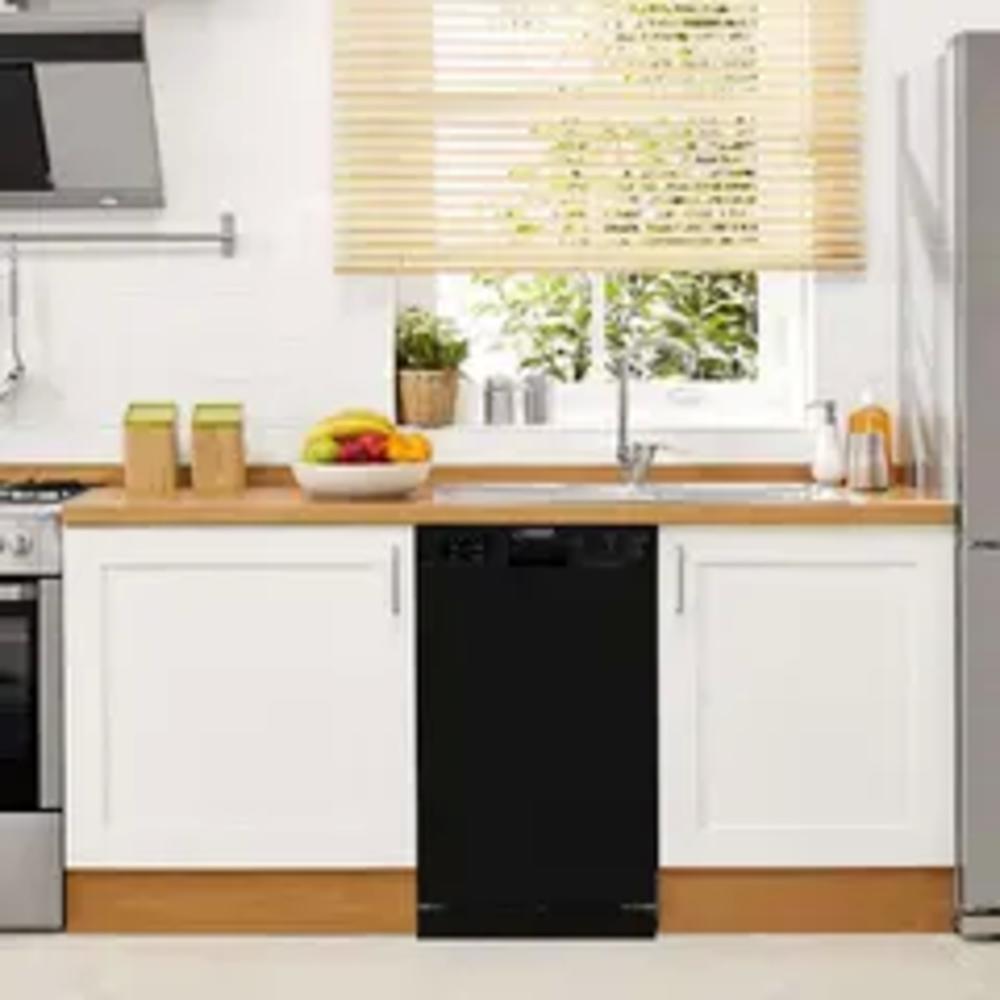 Equator 18"Dishwasher Europe ADABuiltin 10 Place Sani Delay 1/2 Load ...