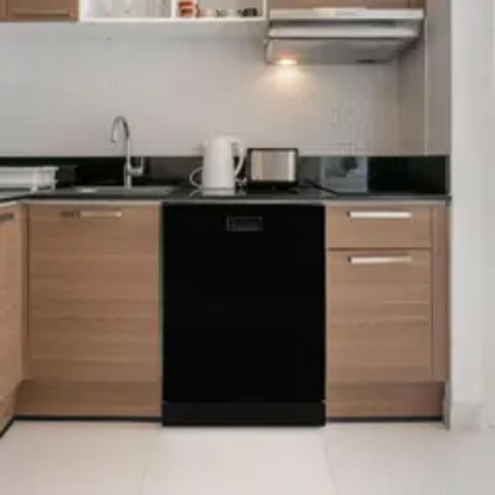 Equator 24" Built-In Dishwasher w/ Top Control 15 Place Settings(Black ...