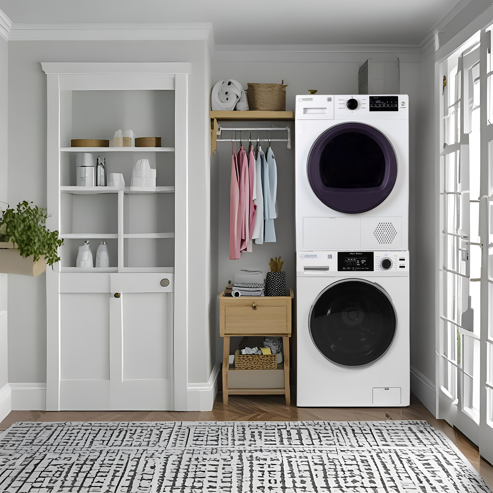 Sears stackable washer dryer apartment size store