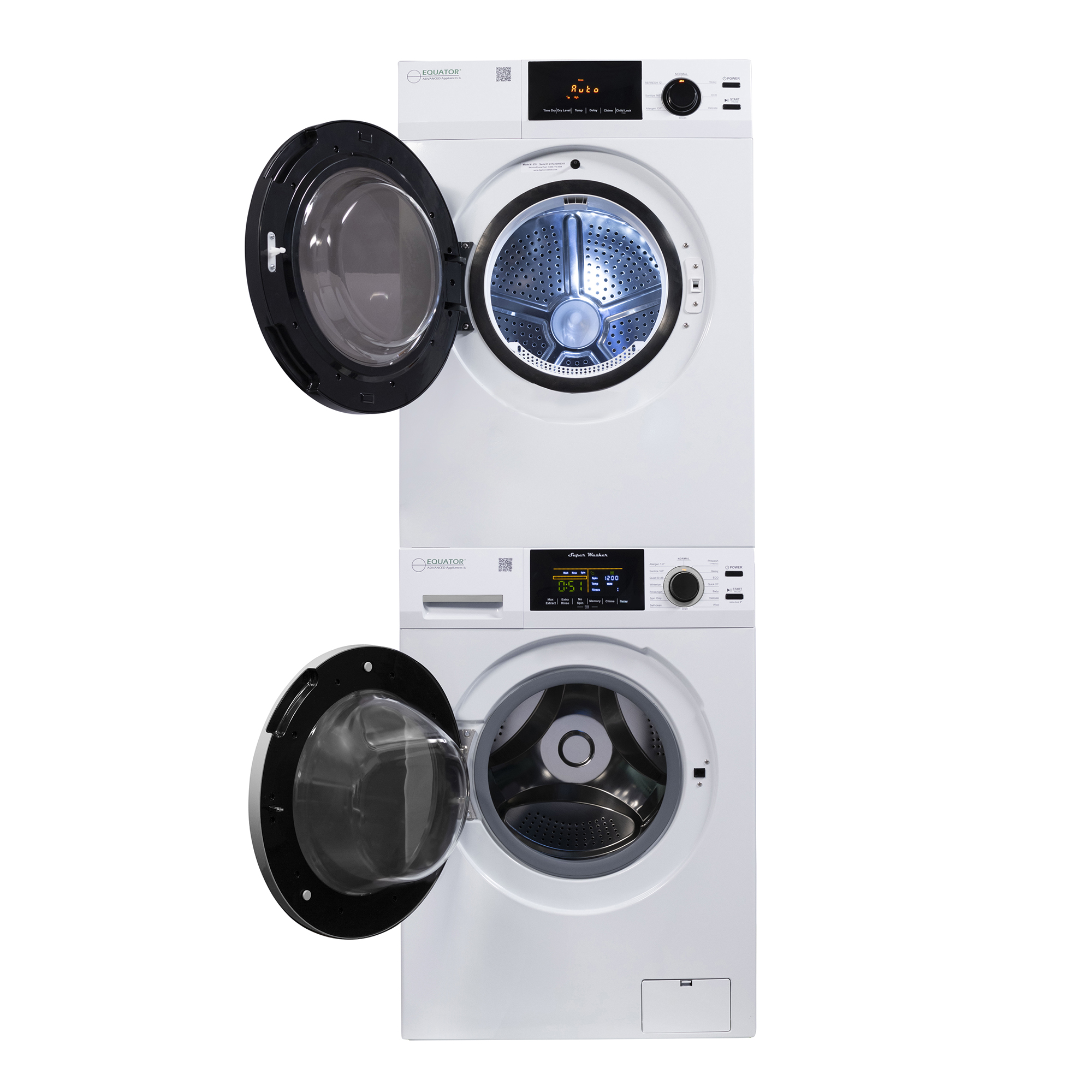 stackable washer and dryer sears