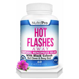 NutraPro Hot Flashes Menopause Relief -All Natural Menopause Supplement ...