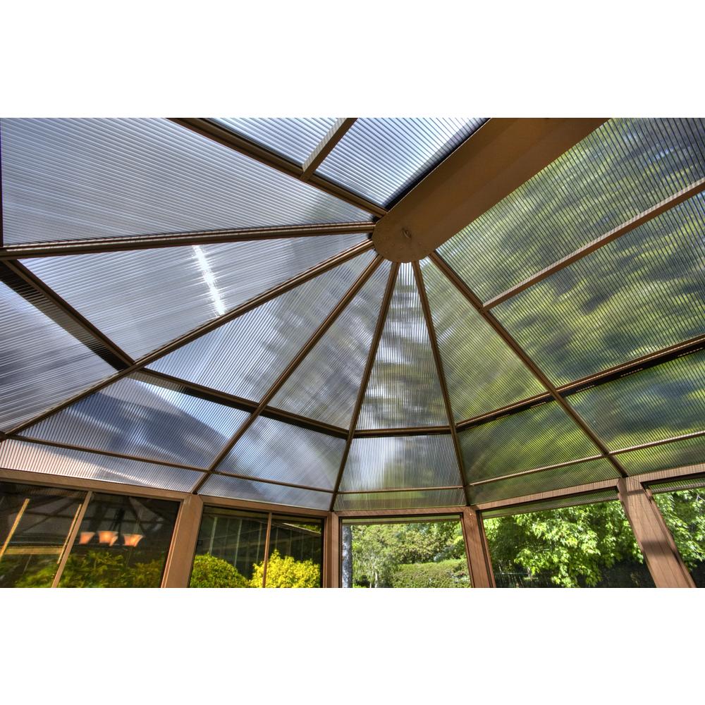 Gazebo Penguin Florence Solarium 12 Ft. x 18 Ft. in Sand