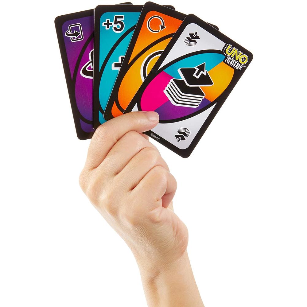 Mattel Uno Flip Family Card Game