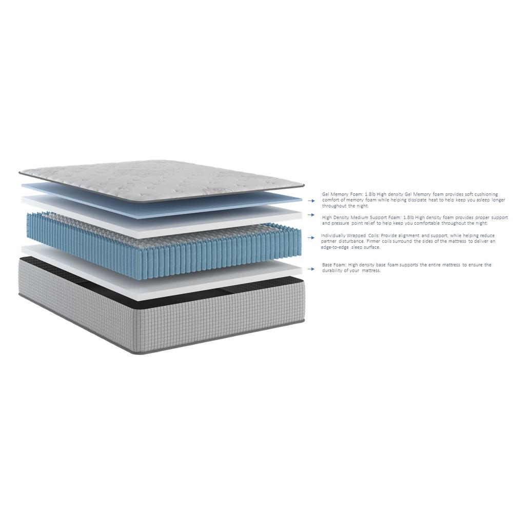 Biltmore by Restonic Biltmore 12" Medium Hybrid Mattress