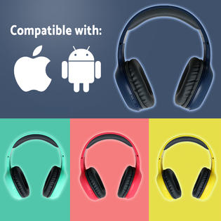 Pantone PT-WH002N Bluetooth Wireless Headphones | Lightweight Stereo ...