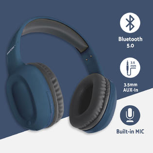 Pantone PT-WH002N Bluetooth Wireless Headphones | Lightweight Stereo ...