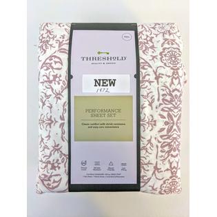 THRESHOLD 400 Thread Count Printed Performance Sheet Set - Threshold ...