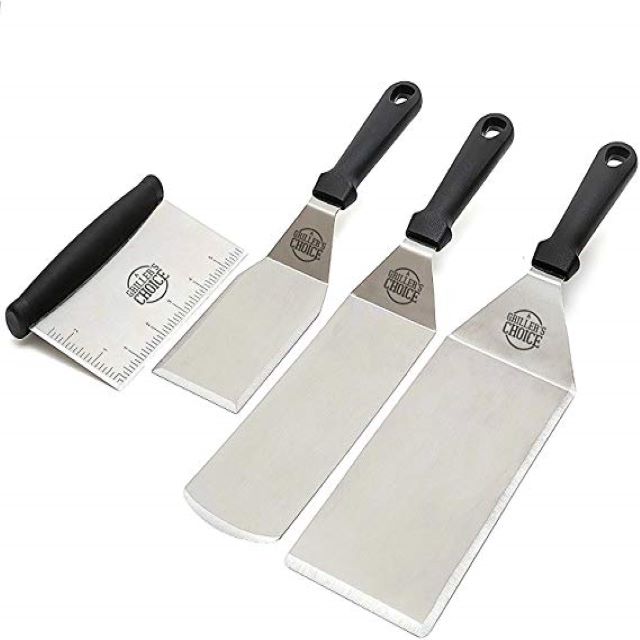 Grillers Choice SPATKSET1 4 Piece Griddle Set