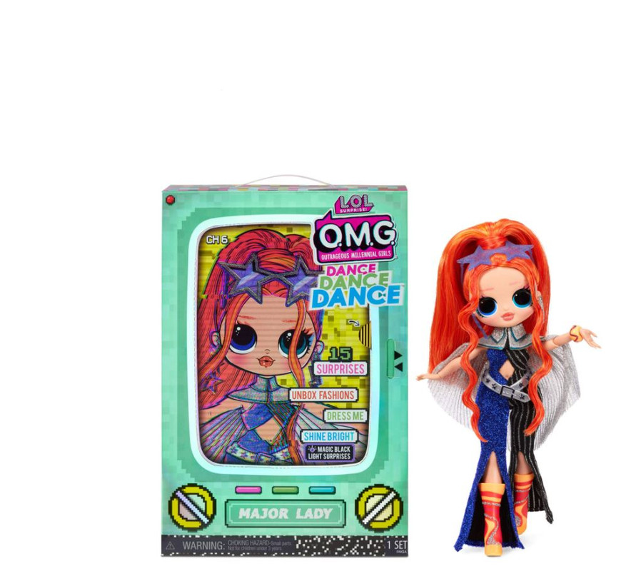 L.O.L. Surprise! L.O.L. Surprise Major Lady Fashion Doll with 15 Surprises