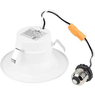 Light Blue USA 4 inch LED Recessed Retrofit Lighting Kit, High Output ...