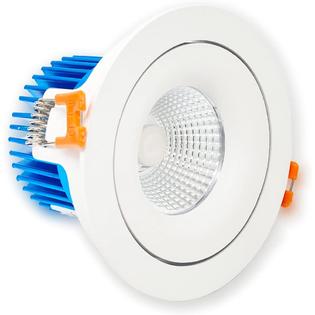 Rayhil Eyeball 3.5 Inch Gimbal LED Recessed Light with Junction Box ...