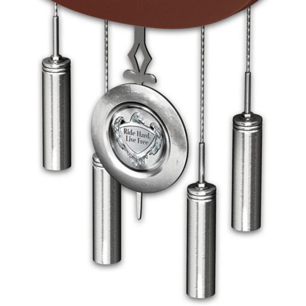 The Bradford Exchange Cuckoo Clock with Lights, Sound, Motion: Freedom ...