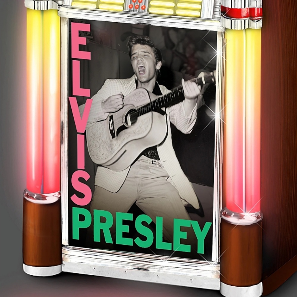 The Bradford Exchange Elvis Presley Jukebox Sculptures from Elvis Retro ...