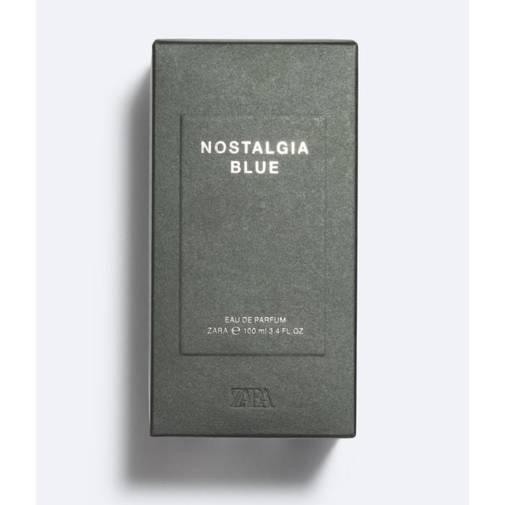 Zara Nostalgia Blue Cologne for Men EDP Eau De Parfum 100 ML (3.4 FL OZ)