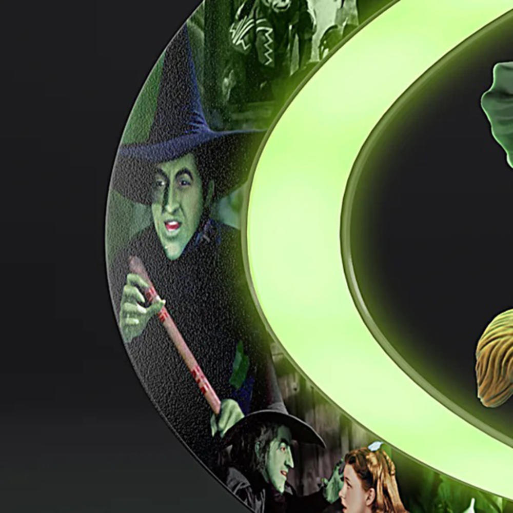 The Bradford Exchange Wizard of Oz Illuminated Levitating Wicked Witch ...